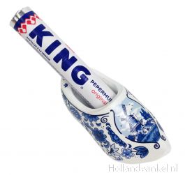 KING mints in a 10cm Delft Blue clog buy at Hollandwinkel.NL