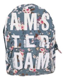 Jenny backpack - Amsterdam Ocean Blue / Gray buy at Hollandwinkel.NL