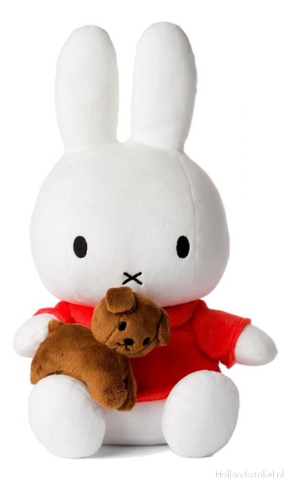 Miffy Plushy with Snuffy- 33 cm buy at Hollandwinkel.NL