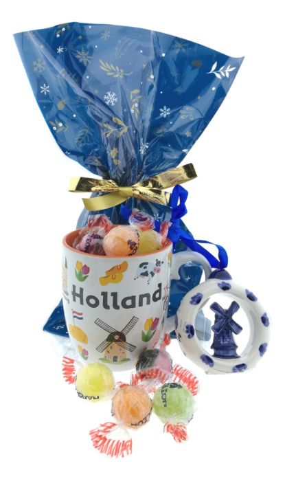 Hollandse kerstmok met snoepjes kopen bij HollandWinkel.NL