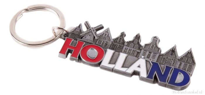 Keychain Village Holland Tin buy at Hollandwinkel.NL
