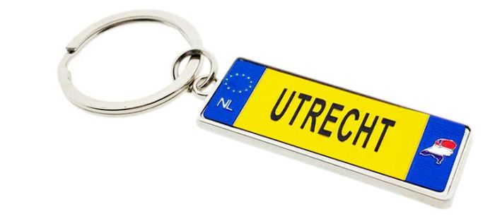 Sleutelhanger Nummerbord Utrecht kopen bij HollandWinkel.NL